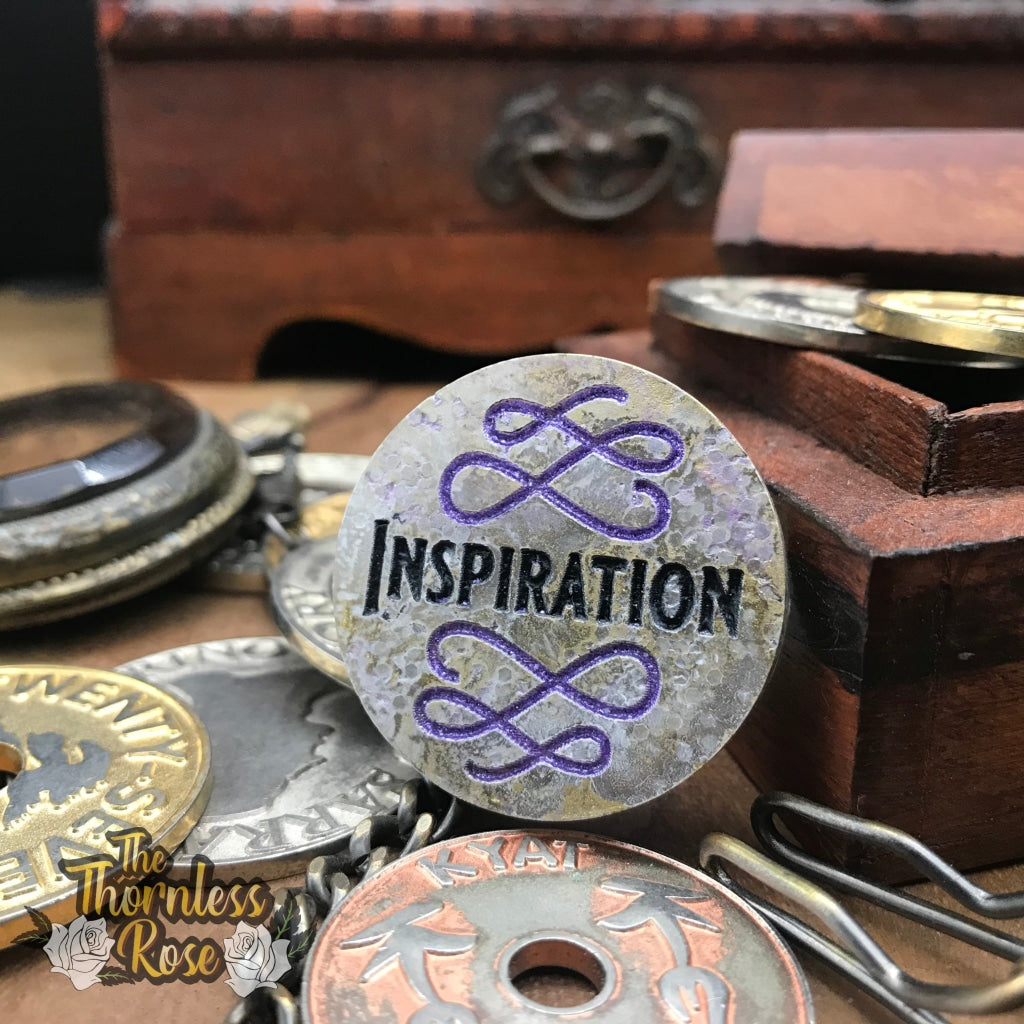 Leatherwork, Tokens, & Props – The Thornless Rose